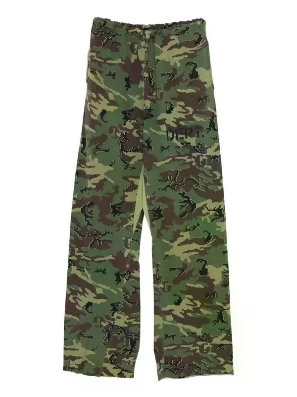GALLERY DEPT. X Josué Thomas Camouflage-pattern Track Pants - Green