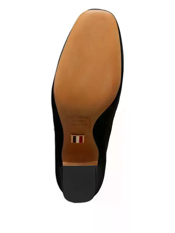 Thom Browne Criss-cross Buckle Pumps