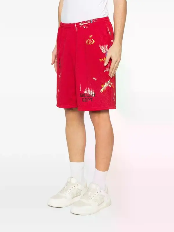 GALLERY DEPT. X Josué Thomas Paint-splatter Track Shorts