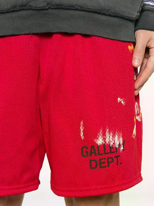 GALLERY DEPT. X Josué Thomas Paint-splatter Track Shorts