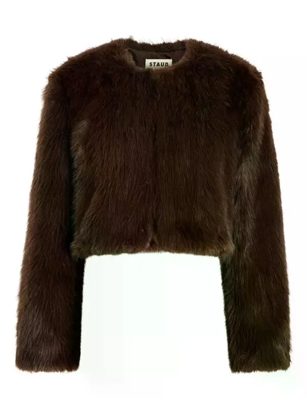 Staud Casimira Faux-fur Jacket