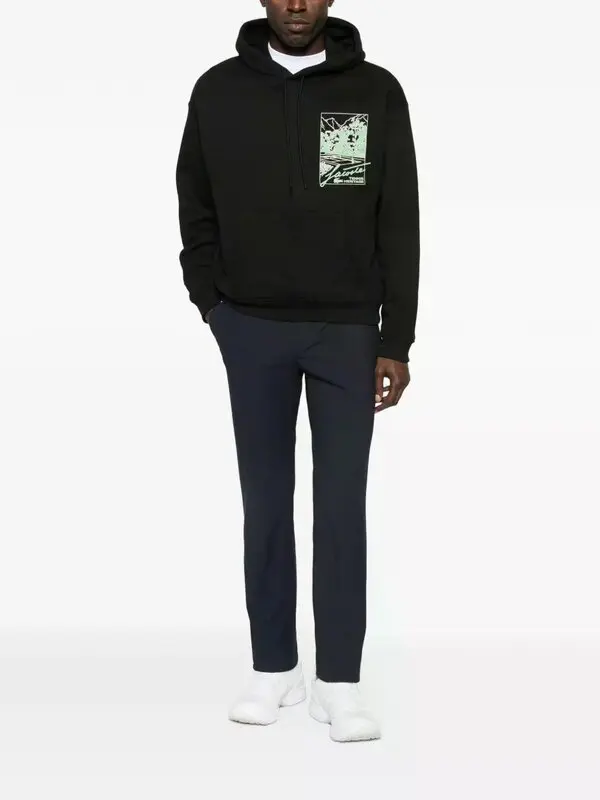 Lacoste Buttoned Trousers - Black