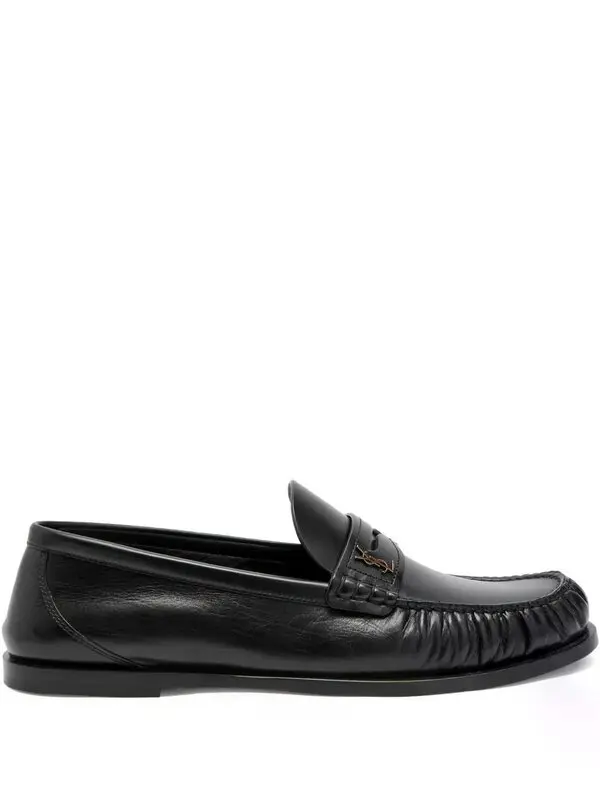 Saint Laurent Leather Loafers