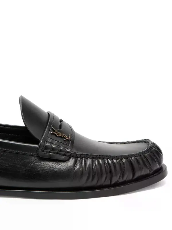Saint Laurent Leather Loafers
