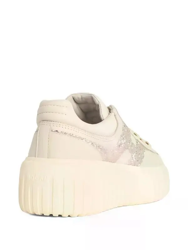 Hogan H Stripes Glitter Sneakers