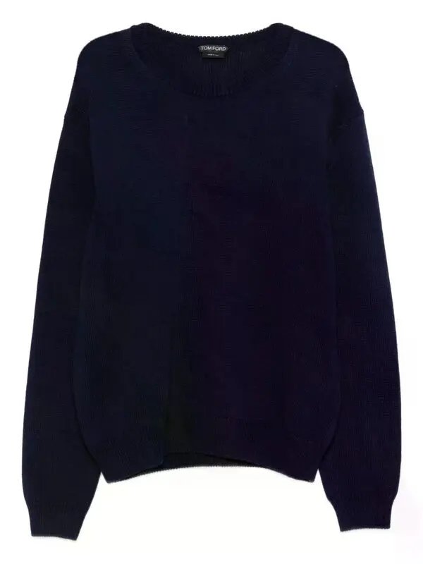 TOM FORD Crew-neck Sweater - Blue