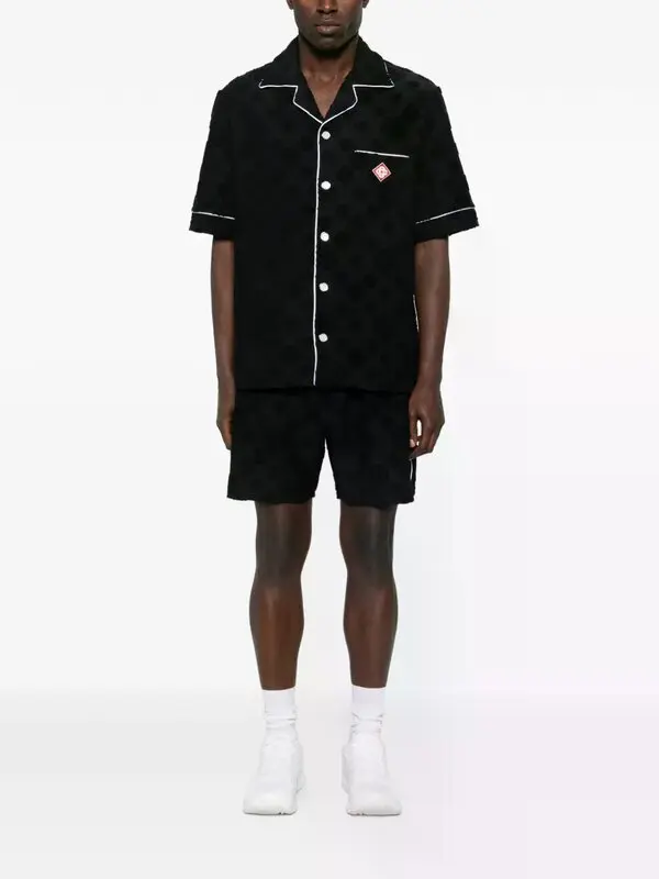 Casablanca Monogram Drawstring Shorts