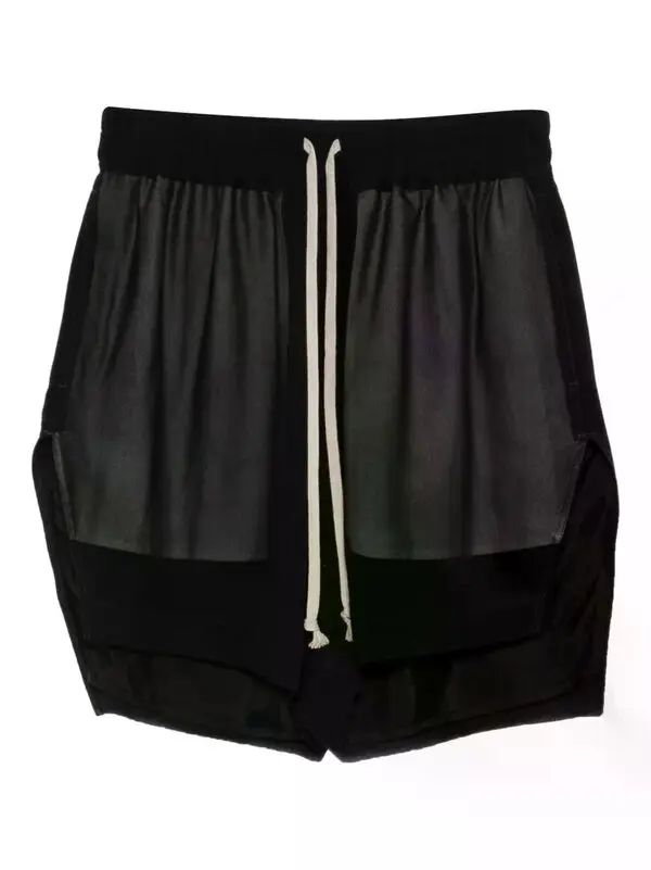 Rick Owens Panelled Drawstring Shorts