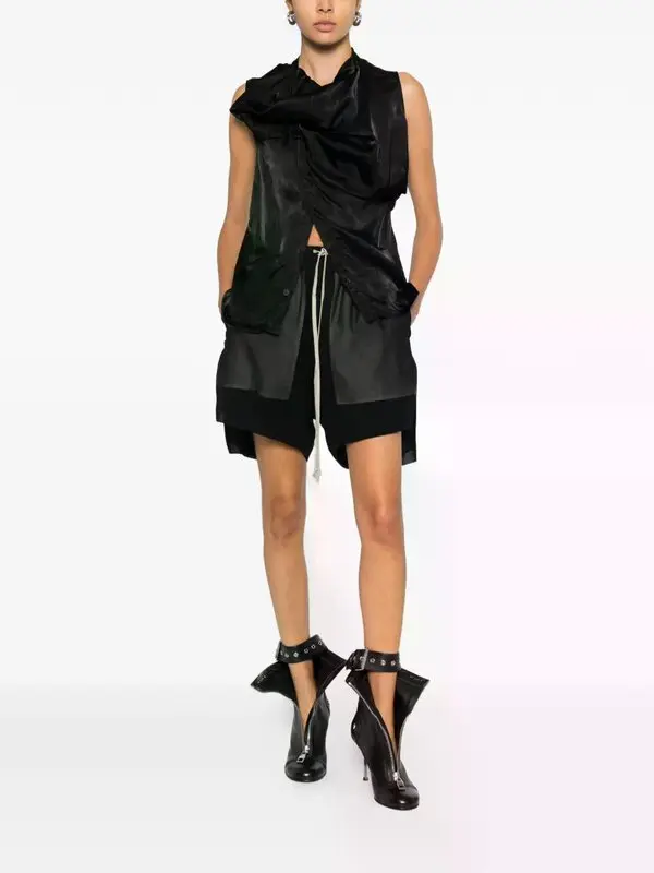 Rick Owens Panelled Drawstring Shorts
