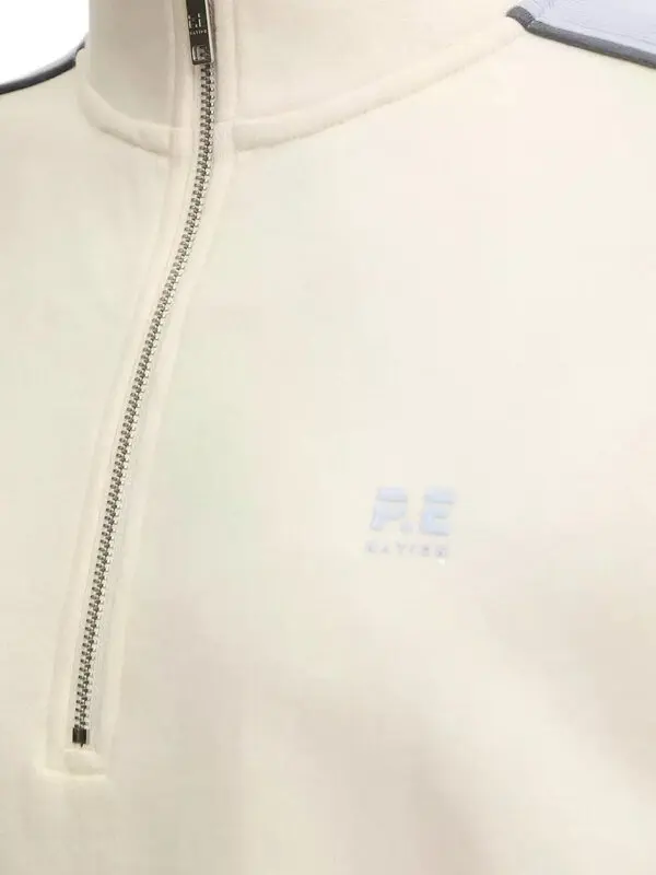 P.E Nation Stripe Detail Zip Sweatshirt
