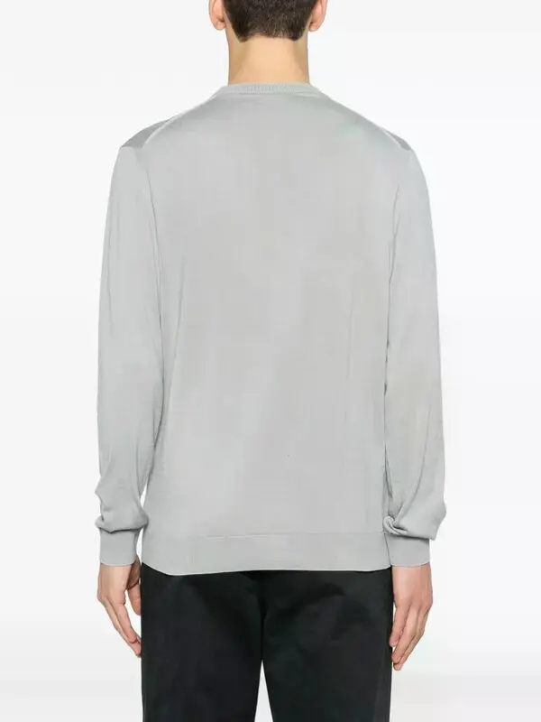 Eleventy Long-sleeve Sweater - Grey