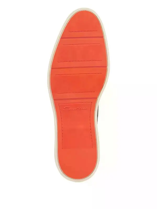 Santoni Stitch-detail Loafers