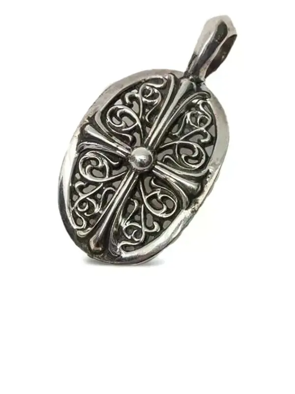 Chrome Hearts Oval Cross Pendant