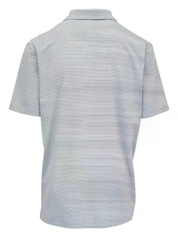 Peter Millar Calvert Crown Striped Polo Shirt - Blue