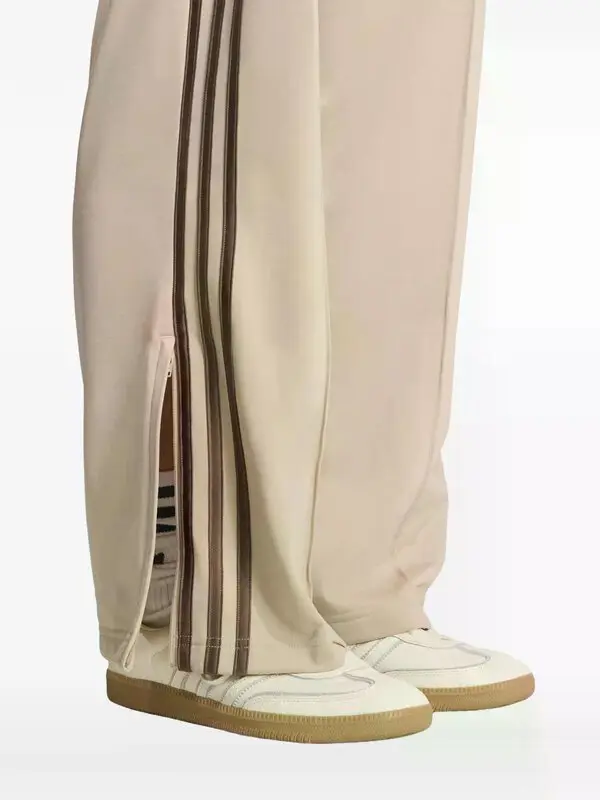 Adidas Stripe Loose Track Pants - Neutrals