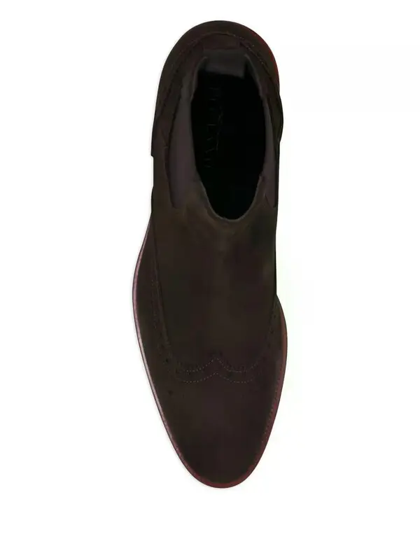 Martin Dingman Suede Chelsea Boots