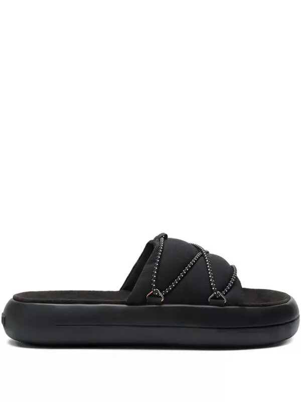 Moon Boot Icon Lace Up Slides
