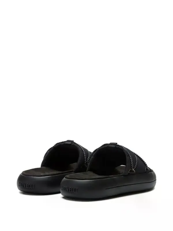 Moon Boot Icon Lace Up Slides
