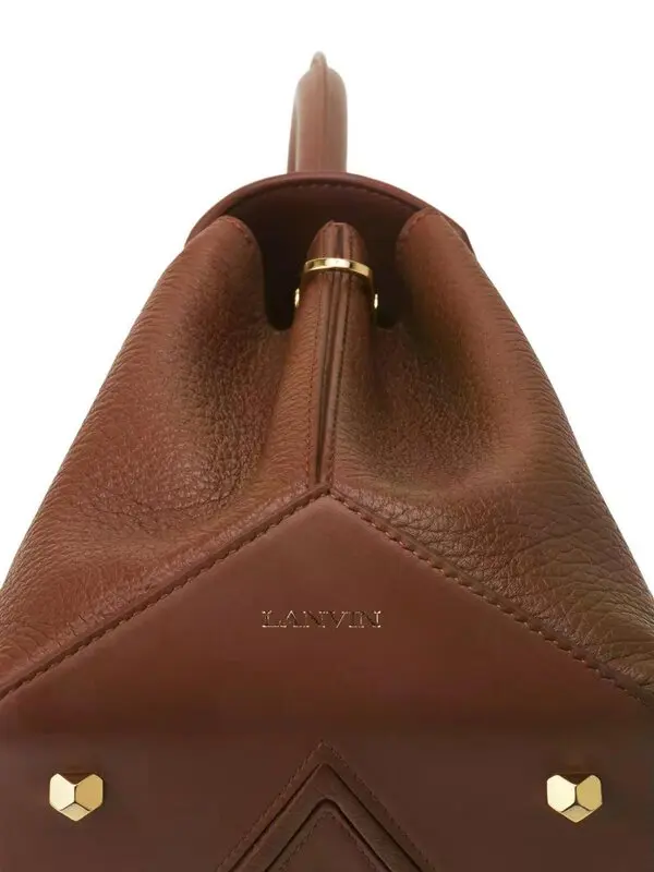 LANVIN Leather Crossbody Bag - Brown