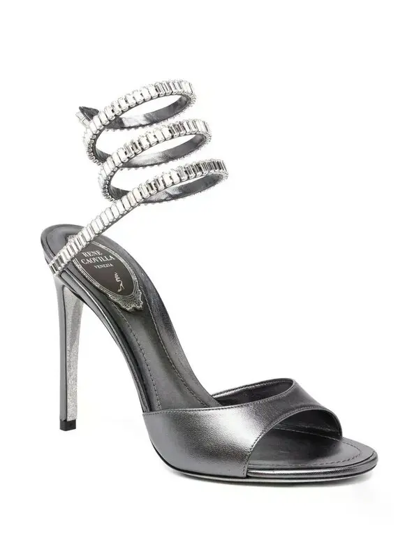 Rene Caovilla 105mm Embellished Heeled Sandals