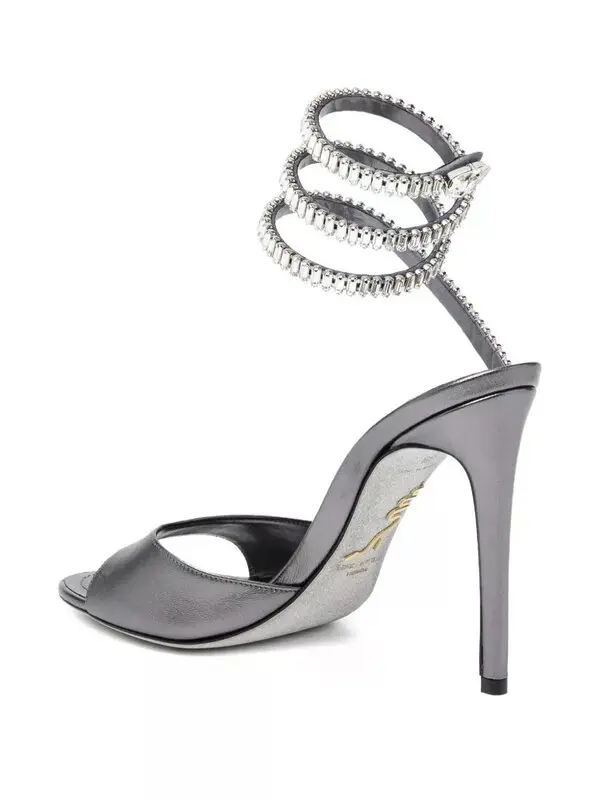 Rene Caovilla 105mm Embellished Heeled Sandals