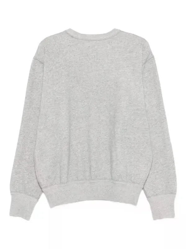 MARANT Embroidered Logo Sweatshirt - Grey