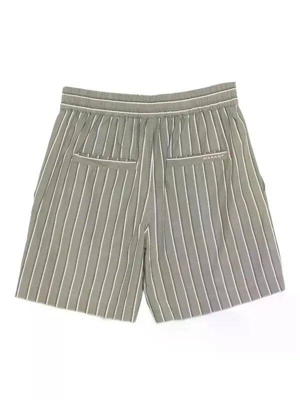 MARANT Striped Vertical Stripe Print Shorts