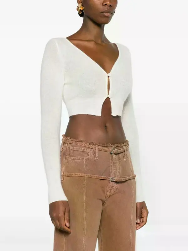 Jacquemus Le Cardigan Alzou Cropped Jacket
