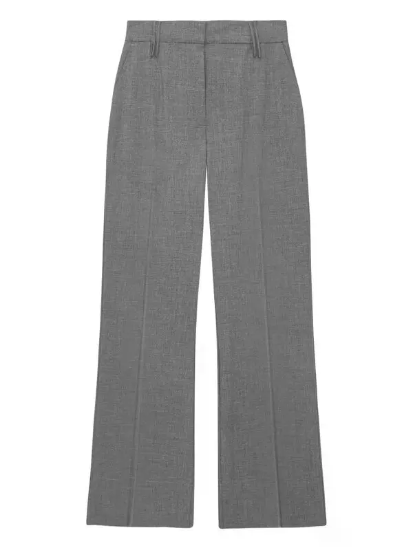 GANNI High-waisted Flared Trousers