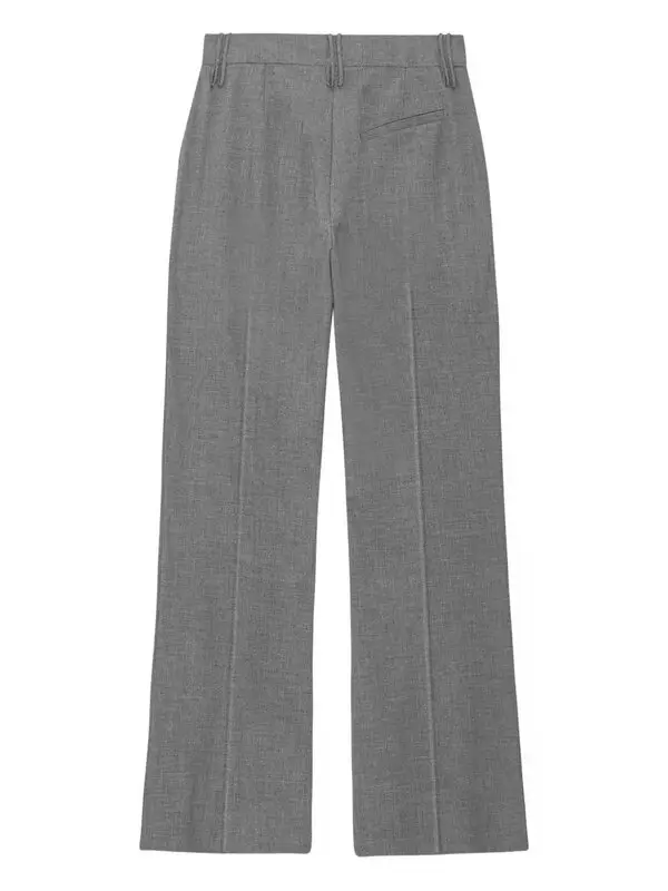 GANNI High-waisted Flared Trousers