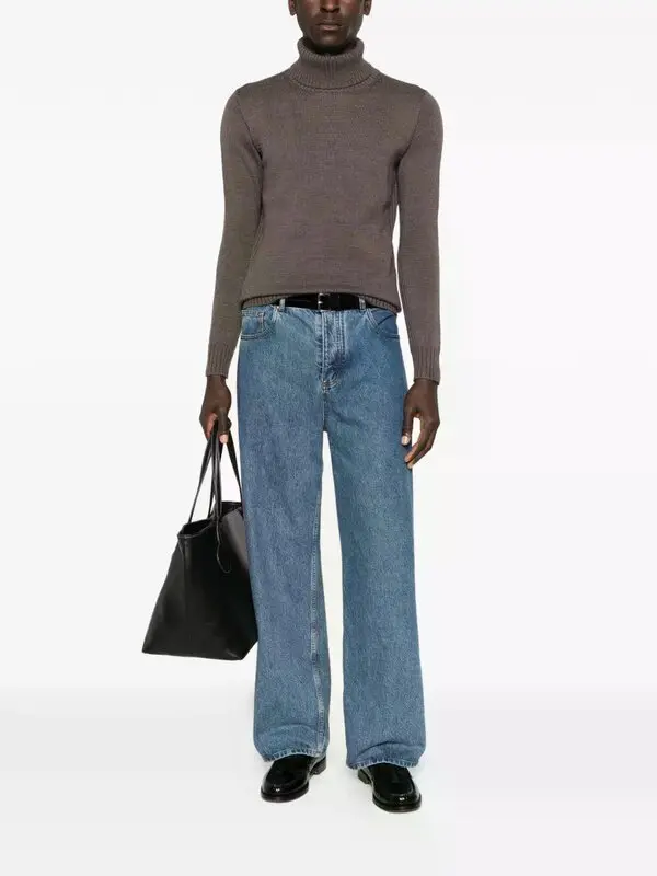 KANGRA Roll-neck Knitwear - Brown