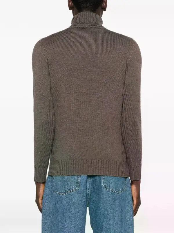 KANGRA Roll-neck Knitwear - Brown