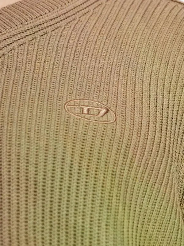 DIESEL® V-neck Ribbed Sweater