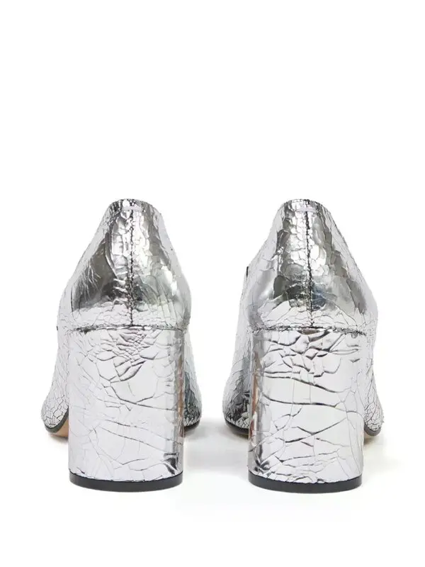 MAISON MARGIELA Tabi Décolleté Pumps In Broken Mirror Calf Leather