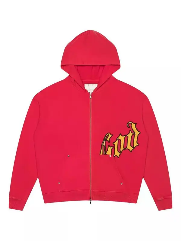 GODSPEED Og Logo V2 Zip Hoodie - Red