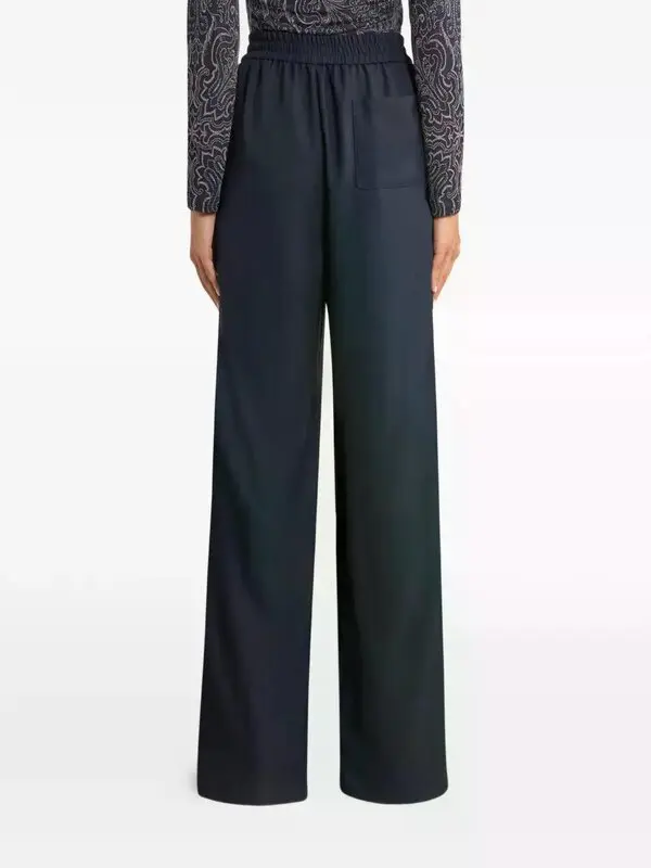 Etro Drawstring Wide-leg Trousers - Blue