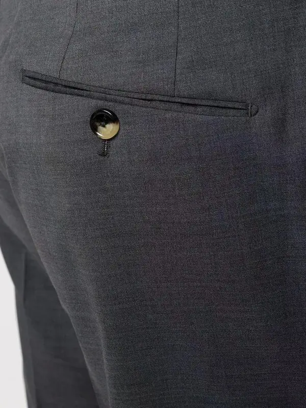 PT TORINO Slim-fit Tailored Trousers - Grey