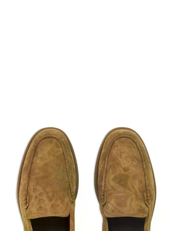 Etro Printed Slip-on Loafers