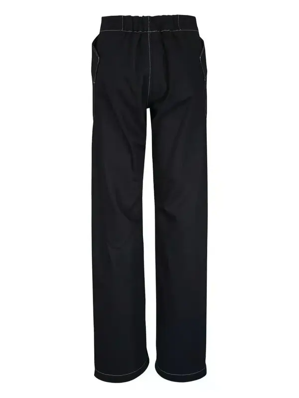 Zero + Maria Cornejo Eda Topstitching Pocket Trousers