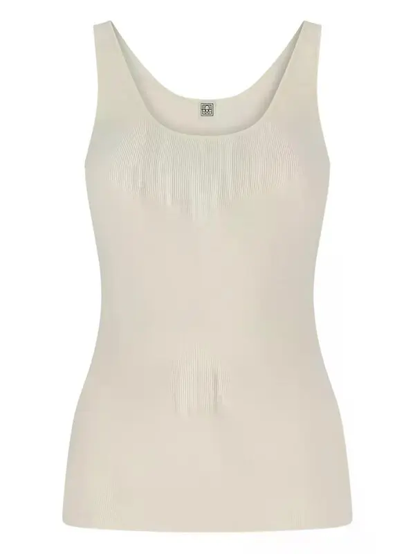 TOTEME Scoop-neck Tank Top - Neutrals