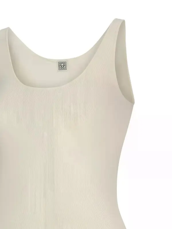 TOTEME Scoop-neck Tank Top - Neutrals
