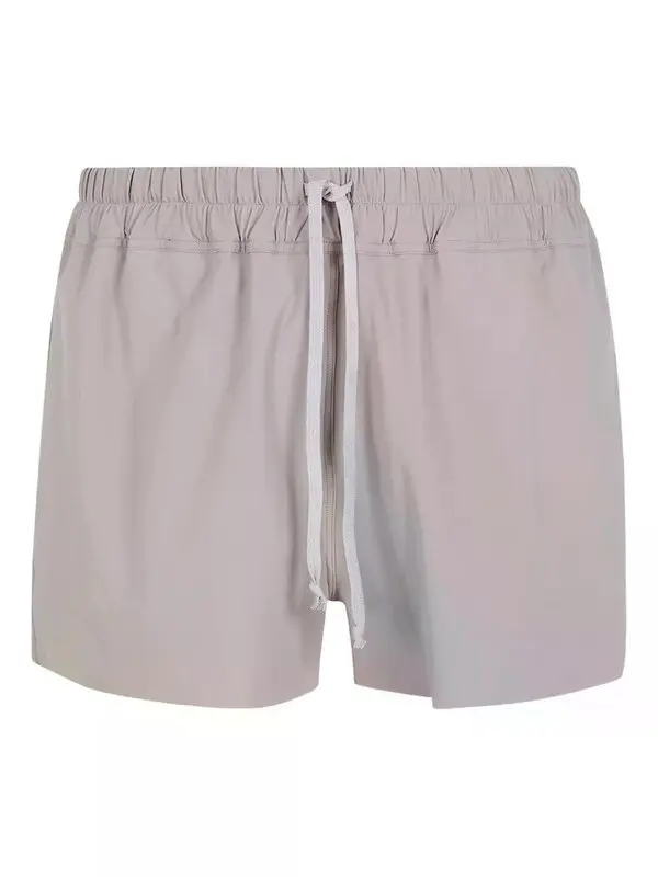 Rick Owens Drawstring Waist Swim Shorts - Neutrals
