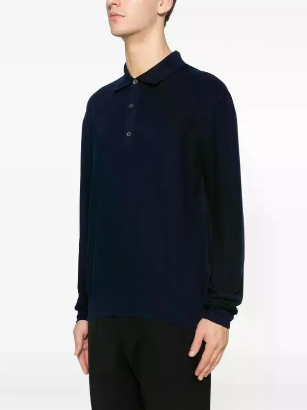 TOM FORD Long-sleeve Polo Shirt