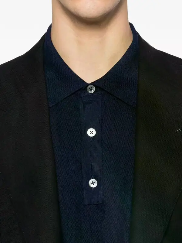 TOM FORD Long-sleeve Polo Shirt