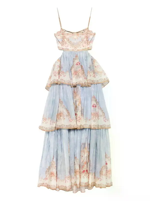 Zimmermann Daylight Tiered Maxi Dress