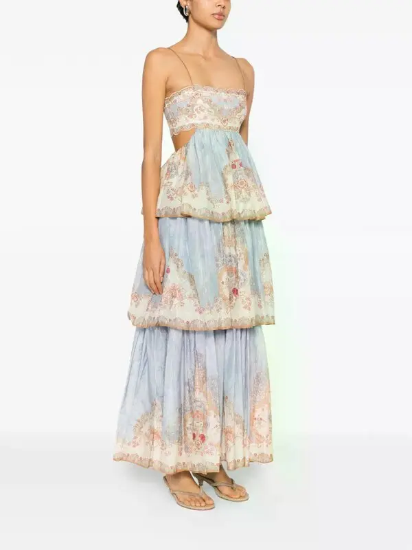 Zimmermann Daylight Tiered Maxi Dress