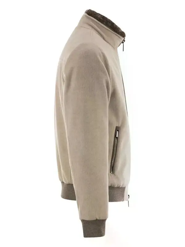MOORER Padded Bomber Jacket