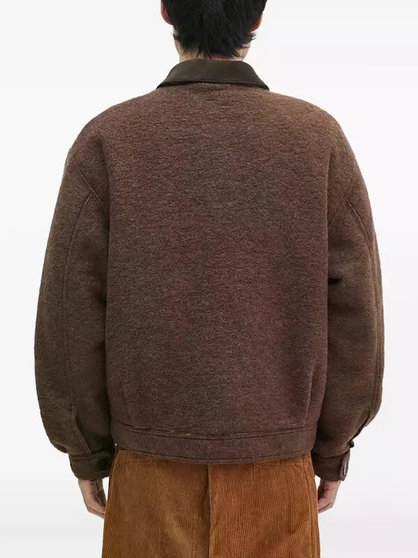Filling Pieces Flap-pocket Collared Jacket