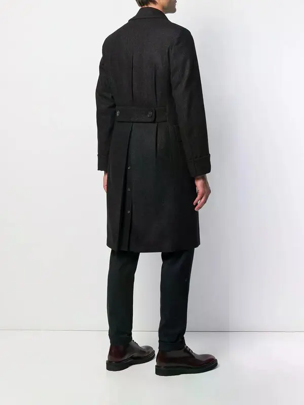 DELL'OGLIO Double-breasted Midi Coat
