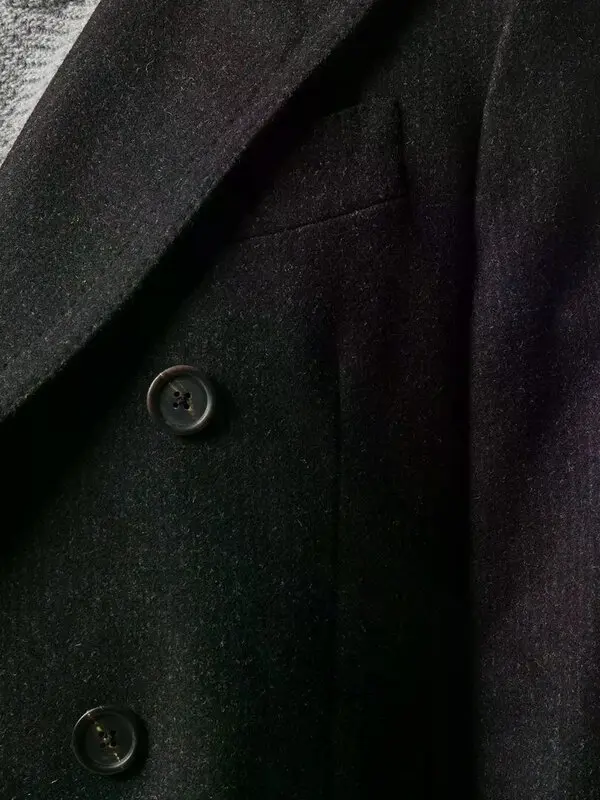 DELL'OGLIO Double-breasted Midi Coat